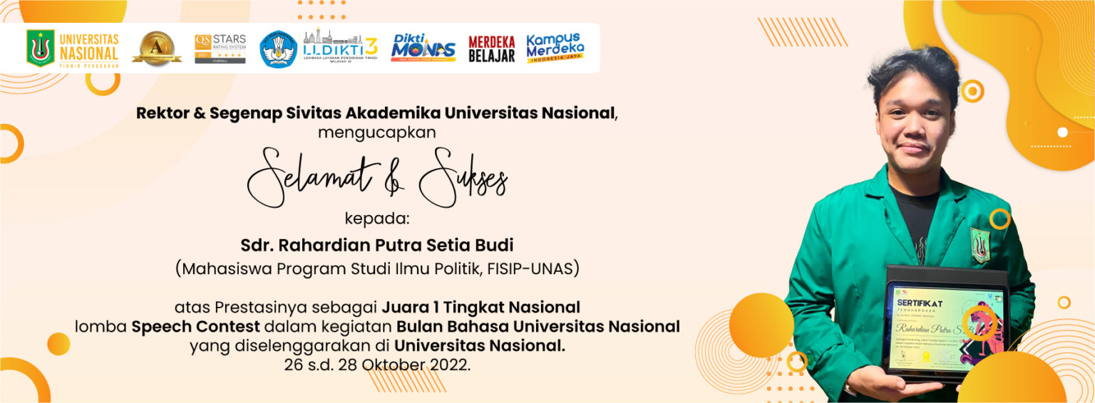 Selamat & Sukses Kepada Sdr. Rahardian Putra Setia Budi Atas ...